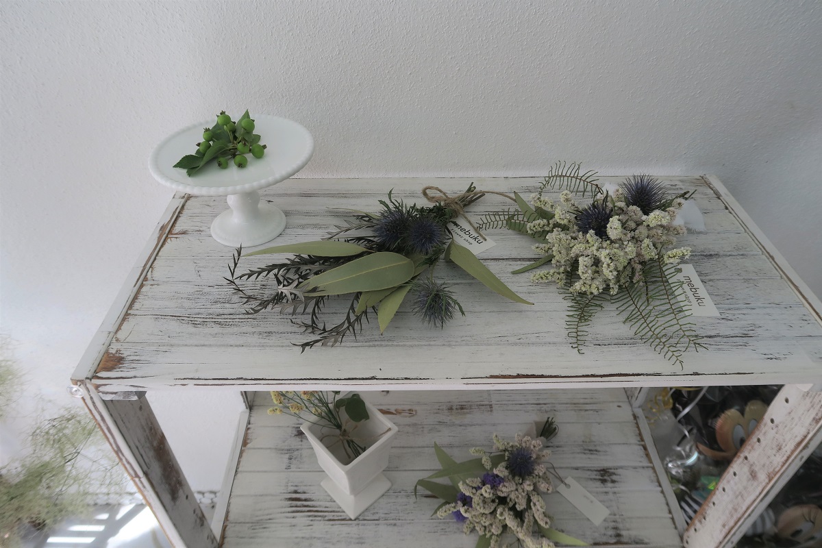 那覇市樋川「mebuku」の生花とドライフラワーで生活に潤いを | 沖縄移住ブログ～As you like～